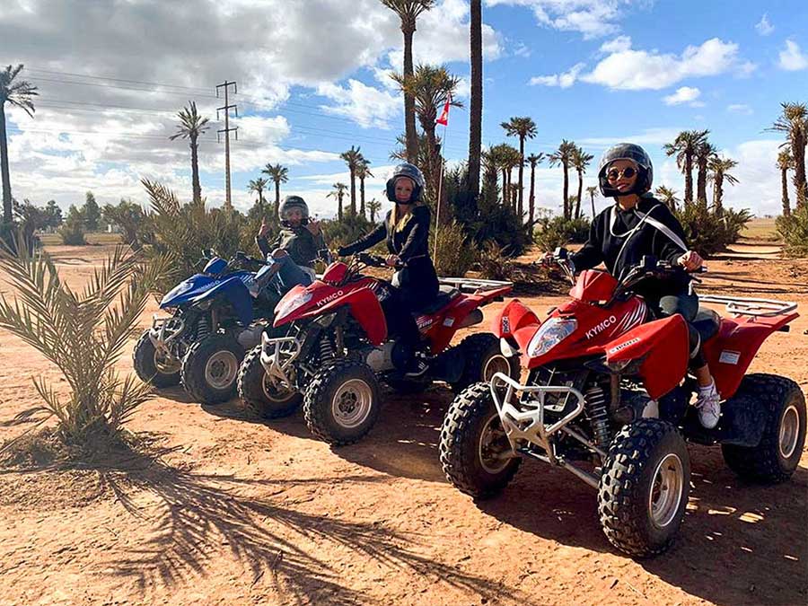 # Enjoy Best Marrakech Quad Bike tour Ever! - Half day Quad biking
